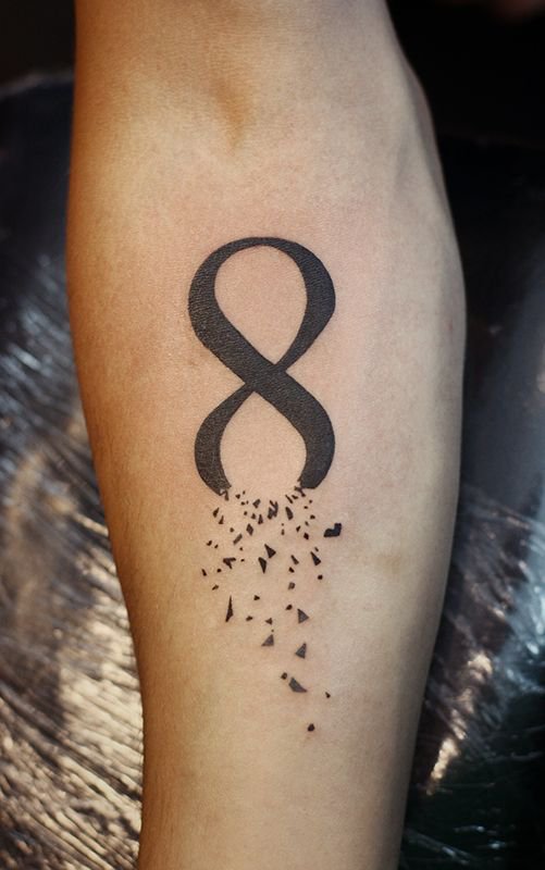27+ Unendlich Zeichen Tattoos für Männer und Frauen:Vorlagen-Ideen & Bedeutung - VeAn Germany