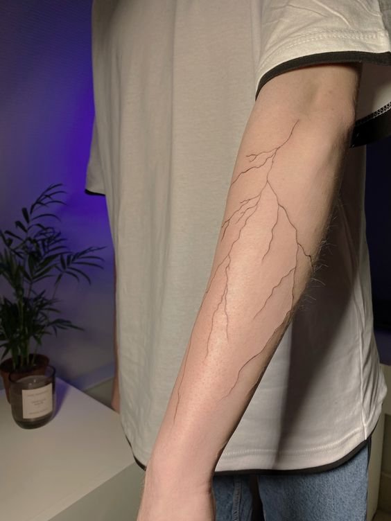 25+ Beste Blitz Tattoo-Designs für Männer und Frauen: Bedeutung ...