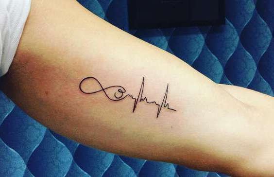 27+ Unendlich Zeichen Tattoos für Männer und Frauen:Vorlagen-Ideen & Bedeutung - VeAn Germany