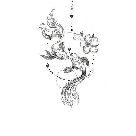 27+ Schöne Fische Tattoos für Männer und Frauen: Bedeutung & Vorlagen ...