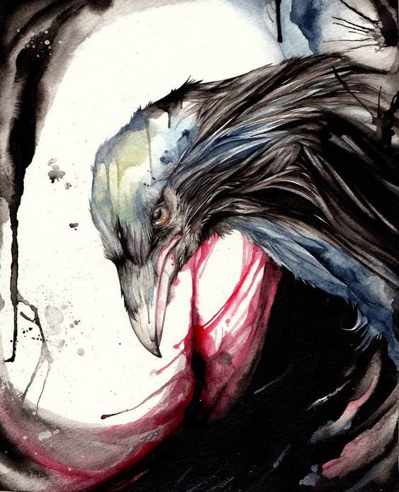 27+ Rabe Tattoos für Männer und Frauen: Bedeutung & Vorlagen-Ideen ...