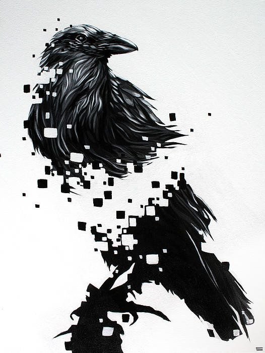 27+ Rabe Tattoos für Männer und Frauen: Bedeutung & Vorlagen-Ideen ...
