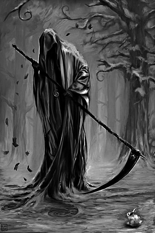 27+ Schöne Sensenmann Tattoos für Männer und Frauen: Bedeutung ...