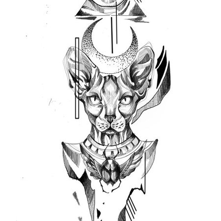 25+ Beste Sphinx Tattoo-Designs für Männer und Frauen: Bedeutung ...