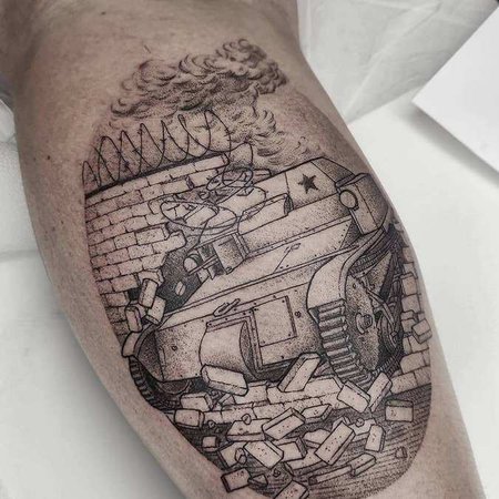 27+ Panzer Tattoo-Ideen: Vorlagen & Bedeutung & Für Männer und Frauen ...
