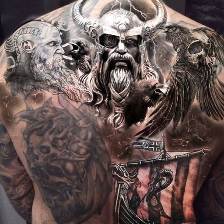 27+ Wikinger Tattoo-Ideen: Vorlagen & Bedeutung & Für Männer und Frauen ...