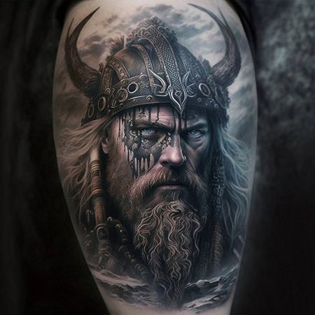 27+ Wikinger Tattoo-Ideen: Vorlagen & Bedeutung & Für Männer und Frauen ...